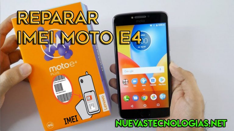 Cómo reparar el imei de un Motorola Moto e4 o Moto e4 Plus ¡Fácil!